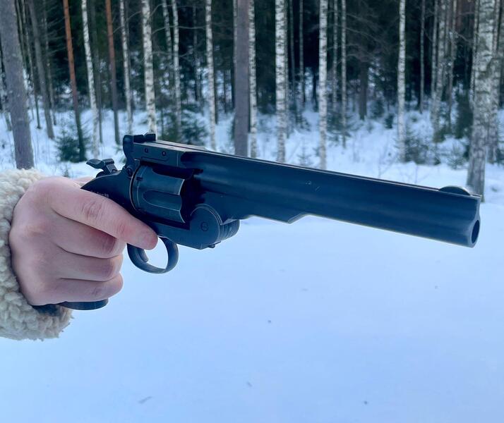 ASG Schofield 6" CO2 revolveri Myydään Lupavapaat aseet | Airsoft in ...